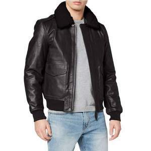 经典美国皮衣品牌，Schott NYC LC2412 男士真皮飞行员夹克 ￥1467.88 - 亚马逊中国 | 逛丢 | 实时同步全网折扣